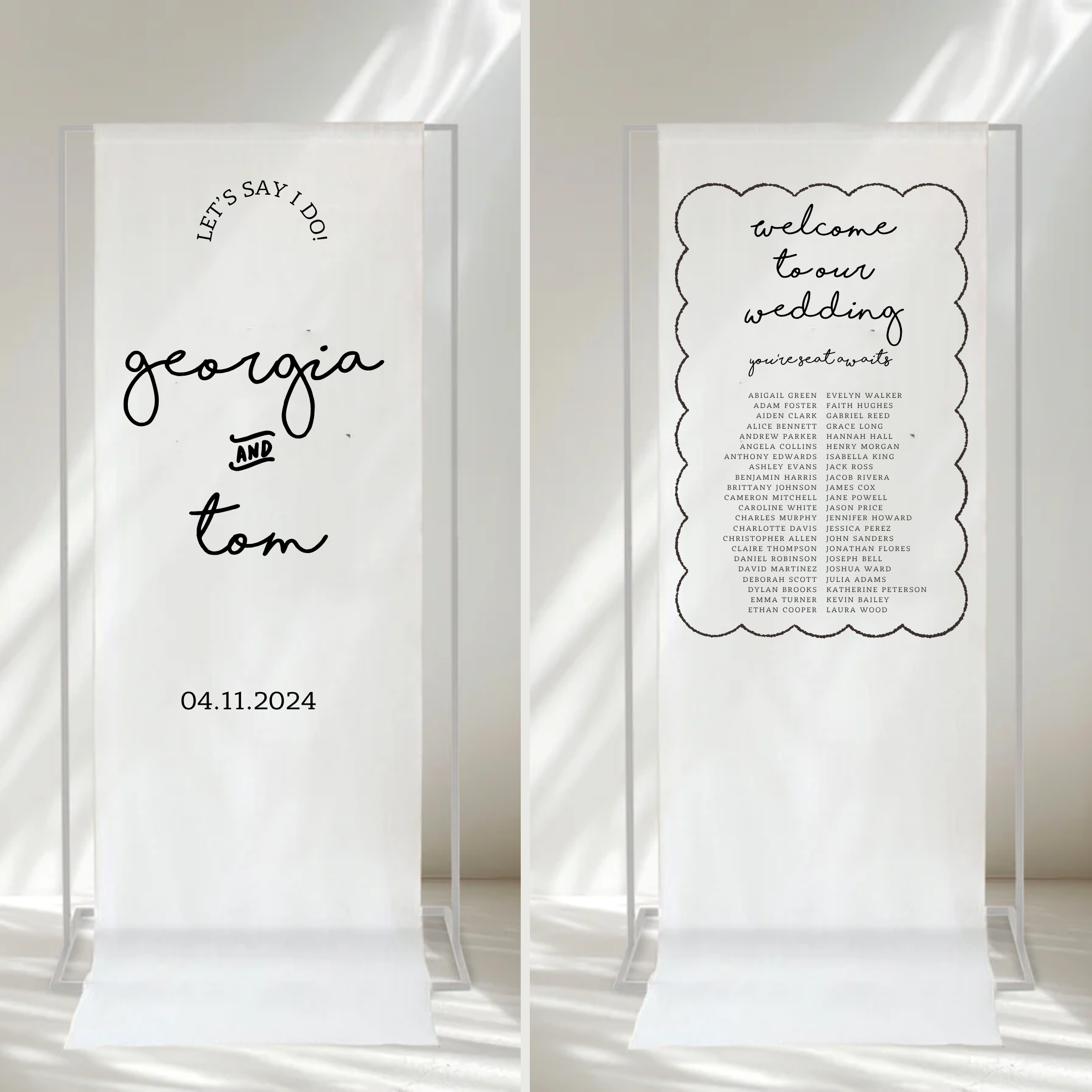 Paris Fabric Signage BUNDLE – Lovello Design